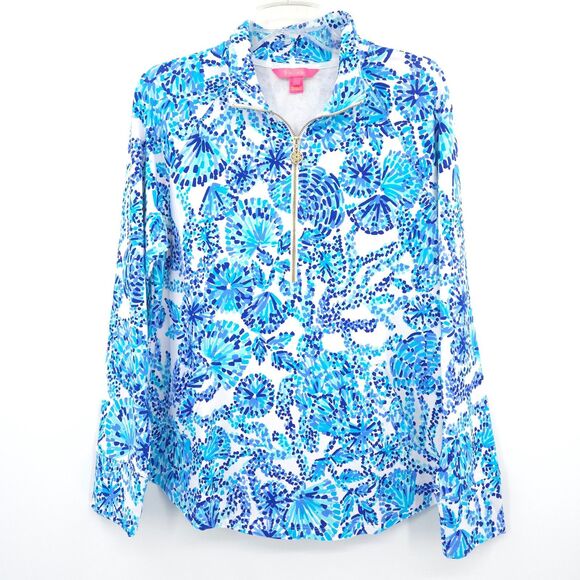 Lilly Pulitzer | Tops | Lilly Pulitzer Upf 5 Skipper Popover Size M ...
